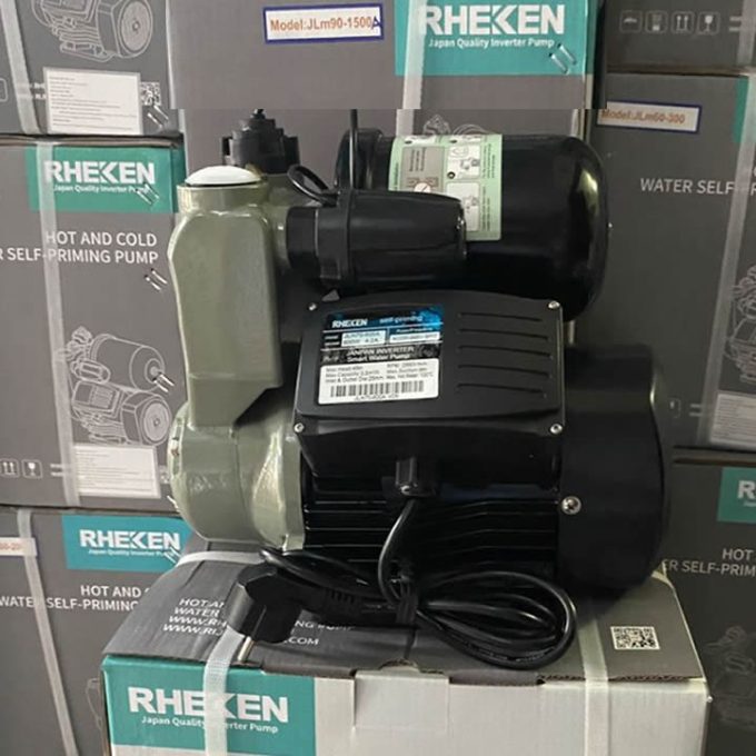Máy bơm RHEKEN JLM80-800A (800w) - Tăng áp điện tử - giaban.org